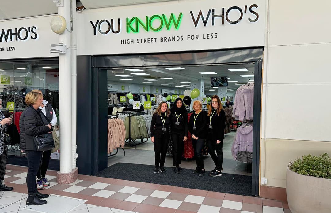 NEW STORE: Bury Millgate – You Know Who's