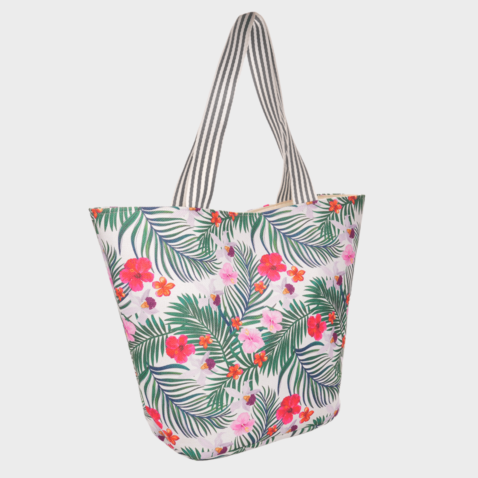 Ladies Canvas Floral Print Bag – You Know Who's